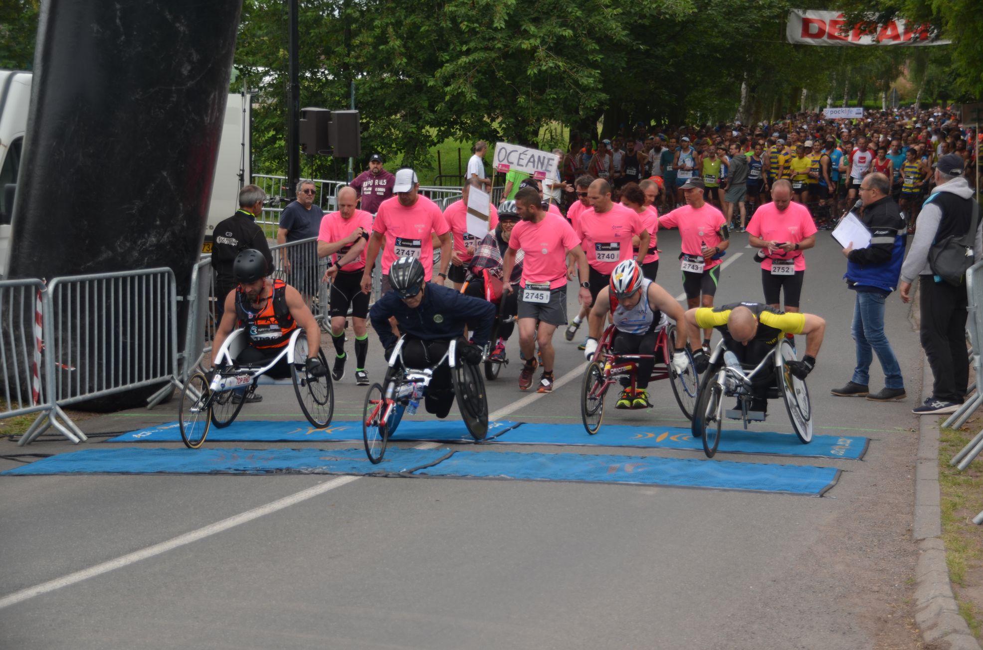 Handisports du semi-marathon Phalempin handisport